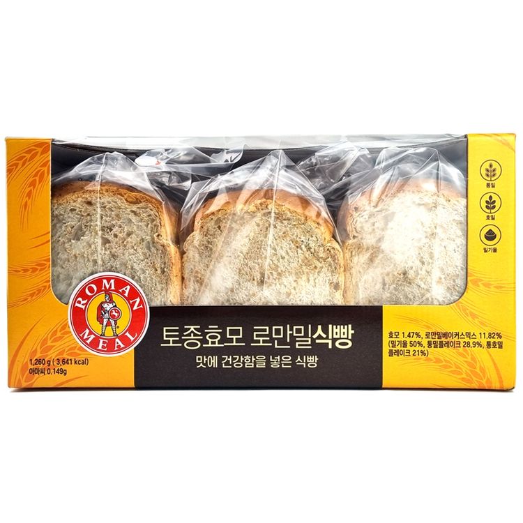 Costco 삼립 토종효모 로만밀 식빵 1260g 통밀 호밀 견과 홈플러스 택배배송