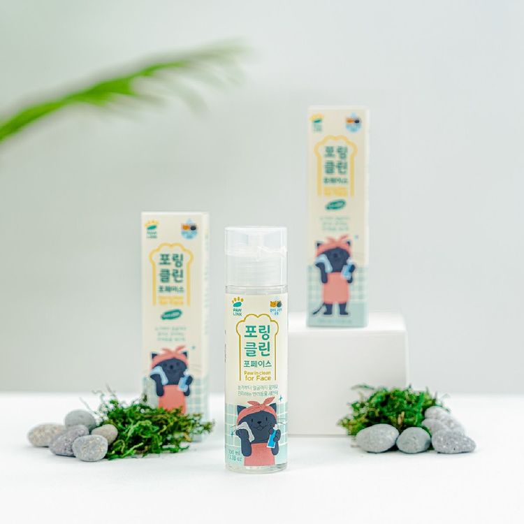 ★비밀특가★ 포링클린 제주 청정 펫케어 포페이스 세안제 100ml 홈플러스 택배배송