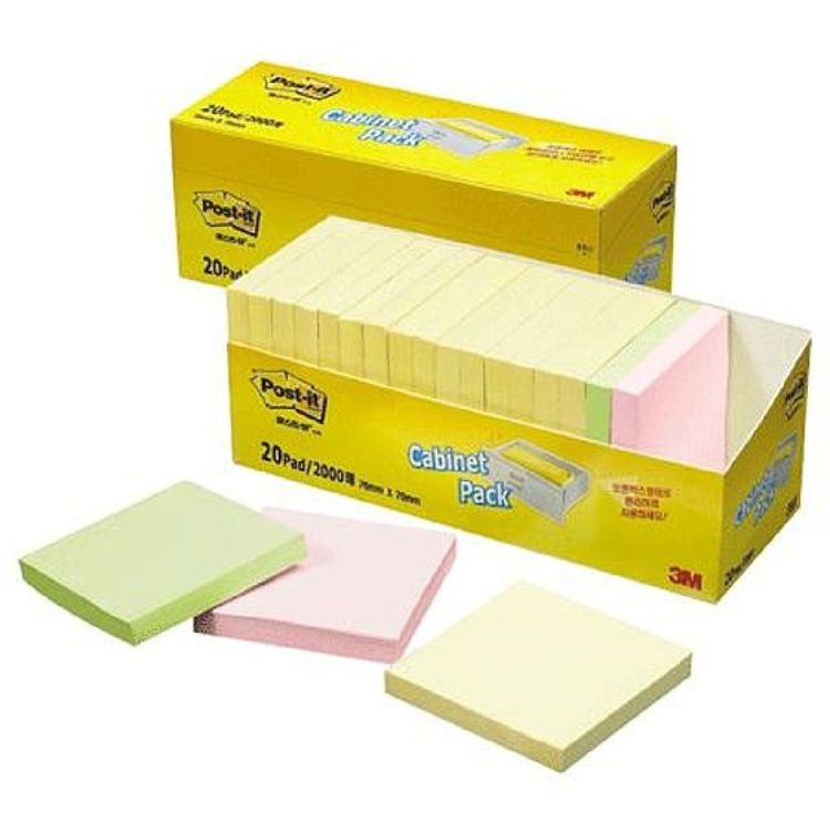 3m N8241101684 포스트잇 노트 캐비넷팩 654 20 메모지 홈플러스 택배배송