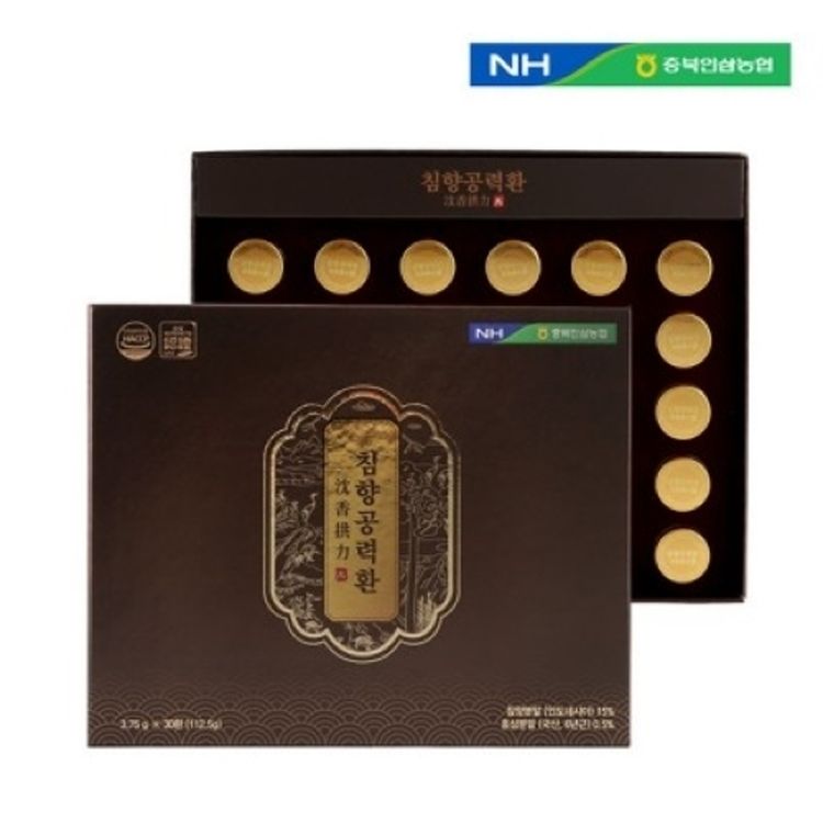 충북인삼농협 침향공력환 375g X 30환 쇼핑백 홈플러스 택배배송