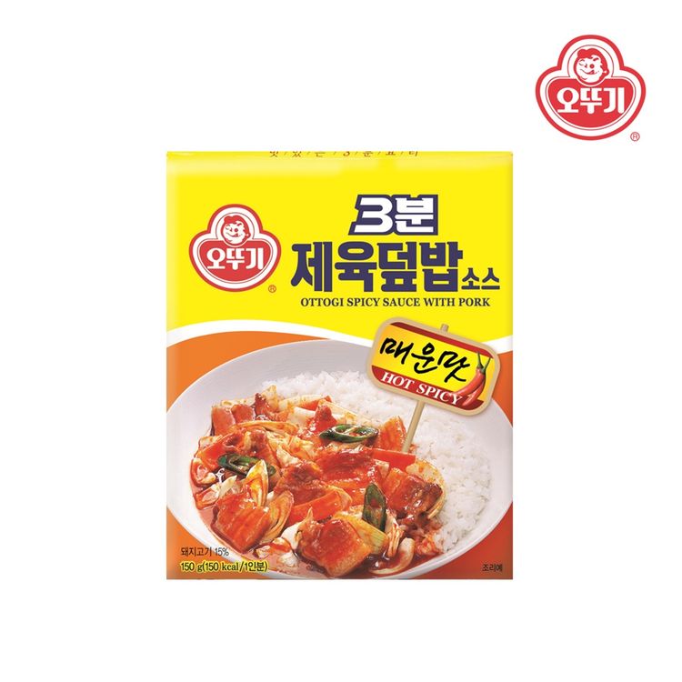 오뚜기 3분 제육덮밥소스 150g X 24개1박스 홈플러스 택배배송