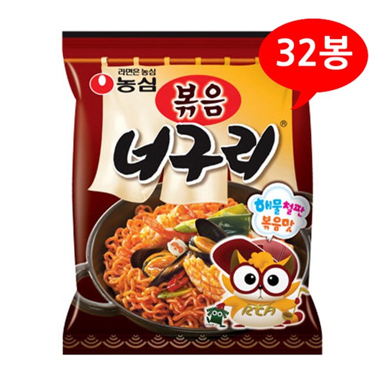1900230 농심 볶음 너구리 137gx32봉 홈플러스 택배배송