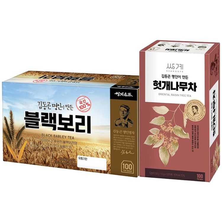 쌍계 블랙보리 100t 헛개나무차 100t 홈플러스 택배배송