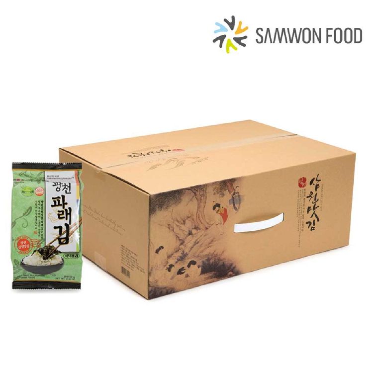 맛있는 광천 파래김 2호 12g 30봉 김 전장김 홈플러스 택배배송