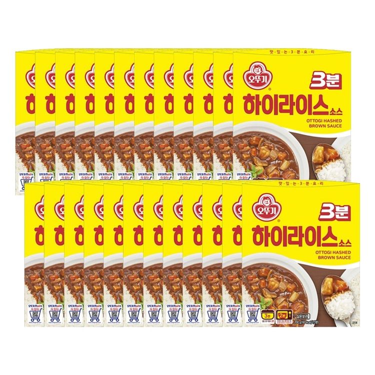 3분 하이라이스소스 200g 24개 홈플러스 택배배송