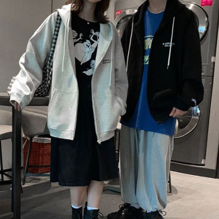오버핏 남여공용 후드집업 캐주얼스타일 기모후드 홈플러스 택배배송