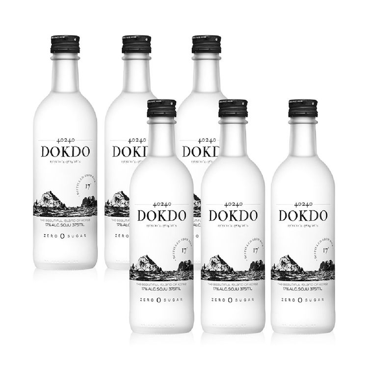 케이알컴퍼니 40240 독도소주 17도 375ml 6본 증류주 홈플러스 택배배송