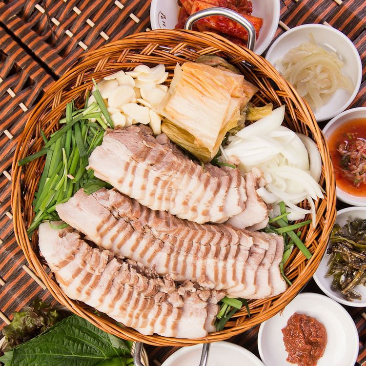 냉동 늘바른 보쌈수육 500g신송쌈장200g 홈플러스 택배배송