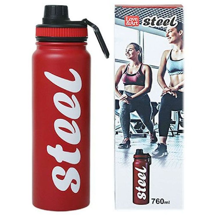 스포츠 원터치 물병 레드 760ml 1p 물통 보냉보온병 홈플러스 택배배송