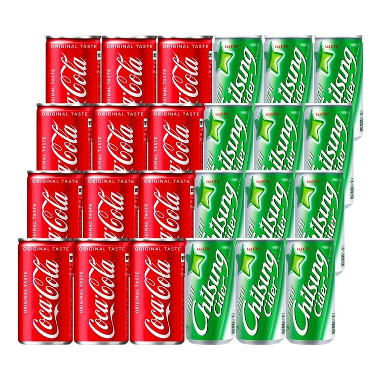 코카콜라 칠성사이다 미니캔 혼합 24개 홈플러스 택배배송