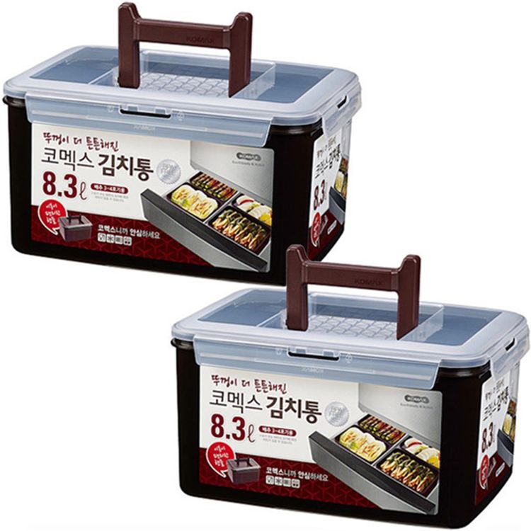 김치통 83l 62호 2개 3~4포기 김장 보관 밀폐용기 파김치통 홈플러스 택배배송