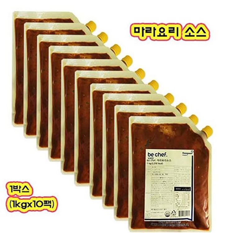 동원 마라요리 소스 1박스1kgx10팩업소 전문용 홈플러스 택배배송