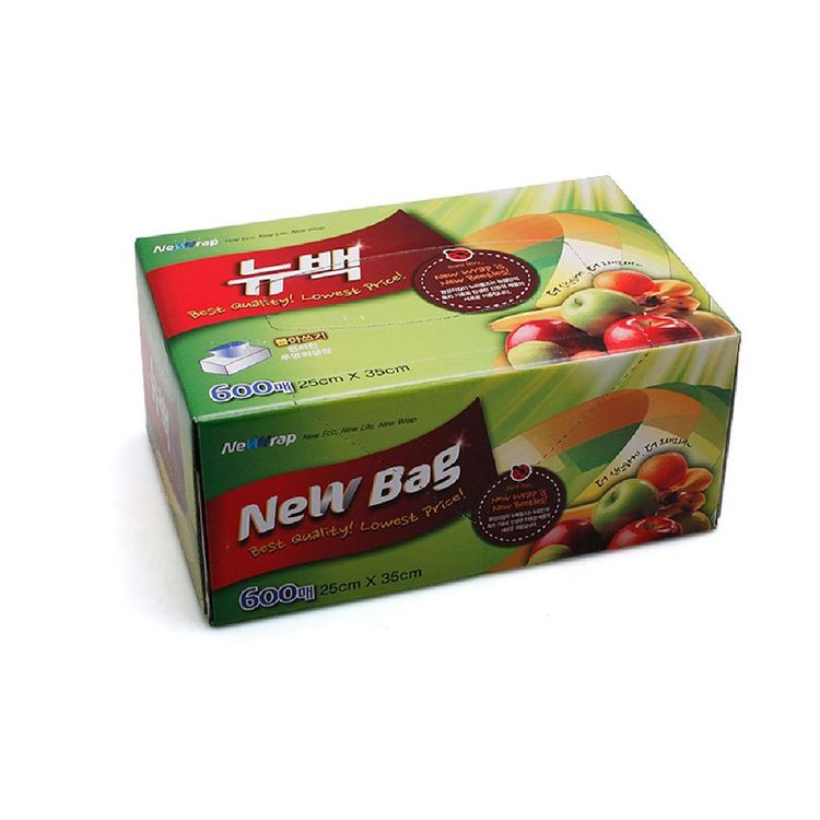 뉴랩 뉴백 중 600매 25x35 위생비닐 일회용비닐 음식 홈플러스 택배배송