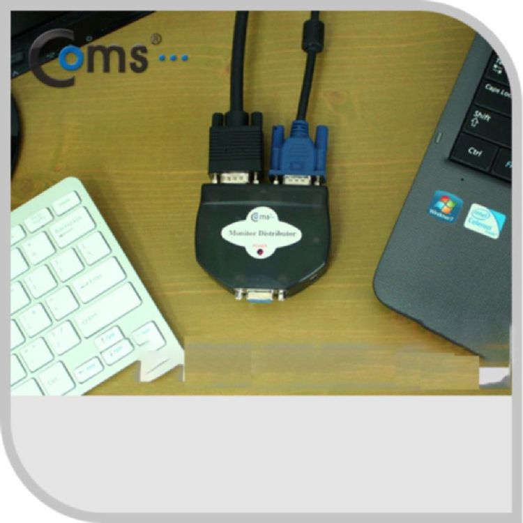 Coms 모니터 분배기 Usb 전원 케이블포함 2대1 홈플러스 택배배송