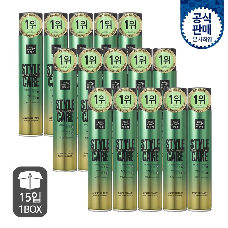 미쟝센 스타일케어화이트플로랄스프레이 300ml Box딜 홈플러스 택배배송