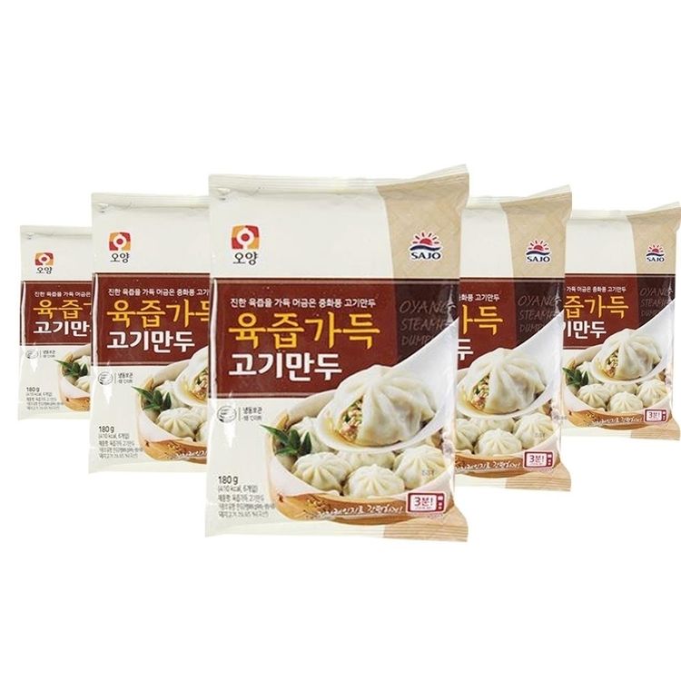 만두 사조 육즙가득고기만두 6알 5개 홈플러스 택배배송