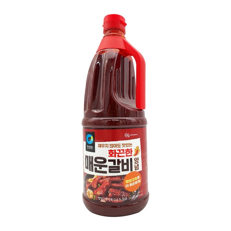 신선하이 식자재 청정원 화끈한 매운갈비양념 2kg 홈플러스 택배배송
