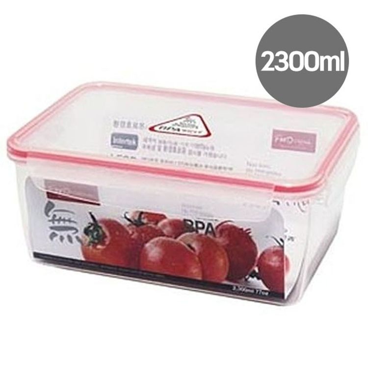 혜성 참 좋은 밀폐 직사각 2300ml 밀폐용기 플라스틱용기 진공밀폐용기 다용도밀폐용기 반 홈플러스 택배배송