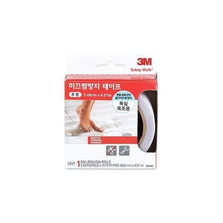 3m 논슬립 미끄럼방지 실내용 투명 7641 욕실 욕조 화장실 홈플러스 택배배송