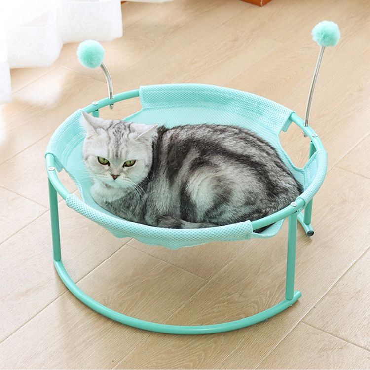 폼폼 스프링 고양이 해먹침대민트 고양이해먹방석 홈플러스 택배배송