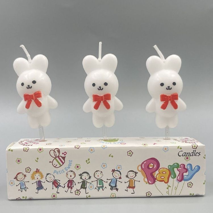 리본토끼 생일초 3개입 X 3세트 케이크초 홈플러스 택배배송