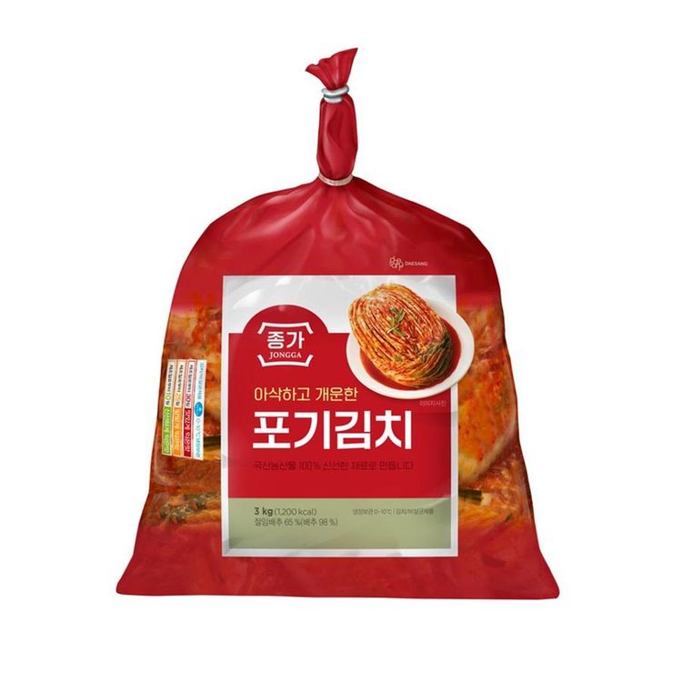 대상 종가집 아삭개운포기김치 3kg 홈플러스 익스프레스