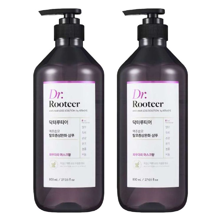 닥터루티어 맥주효모 증상완화 샴푸 파우더리 머스크향 800ml X 2개 홈플러스 택배배송