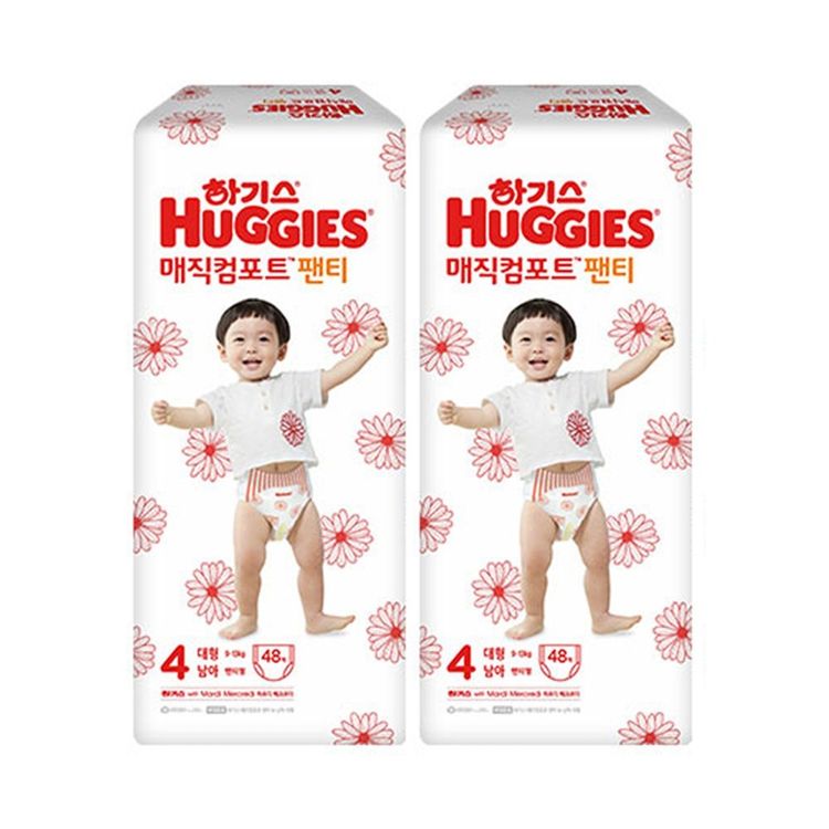 하기스 매직컴포트 4단계 남아 팬티 48매x2팩 대형 홈플러스 택배배송