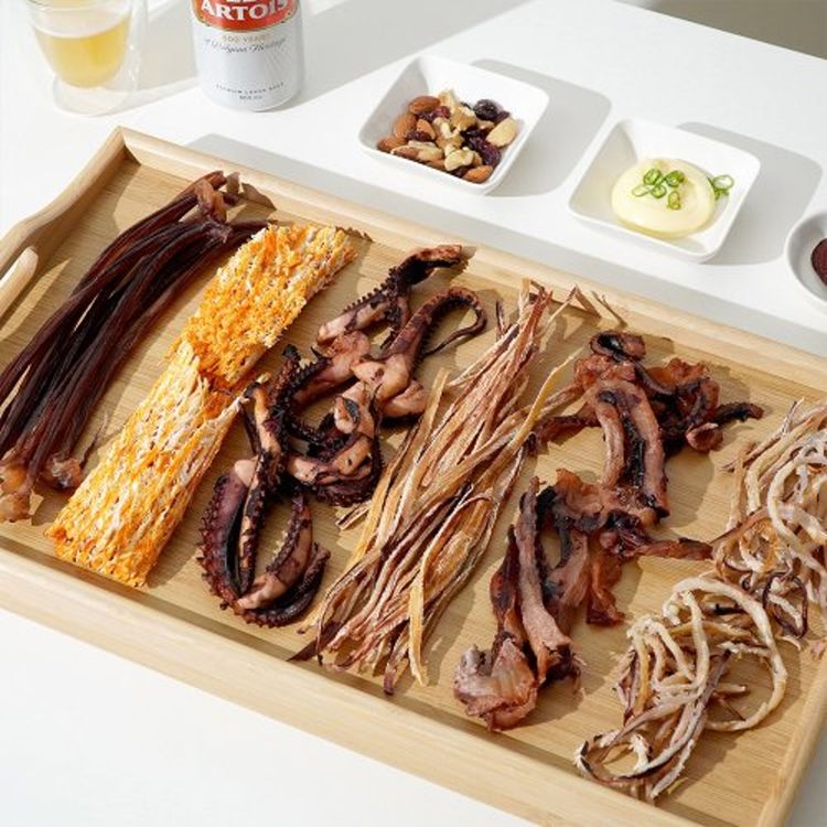 쫄깃쫄깃 오징어 건어물 꽃징어 200g X 2개 홈플러스 택배배송