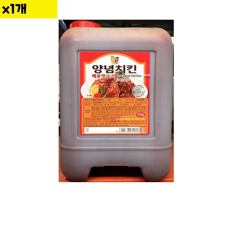 식자재 도매 양념치킨소스 매운맛 청우 10kg 1개 홈플러스 택배배송