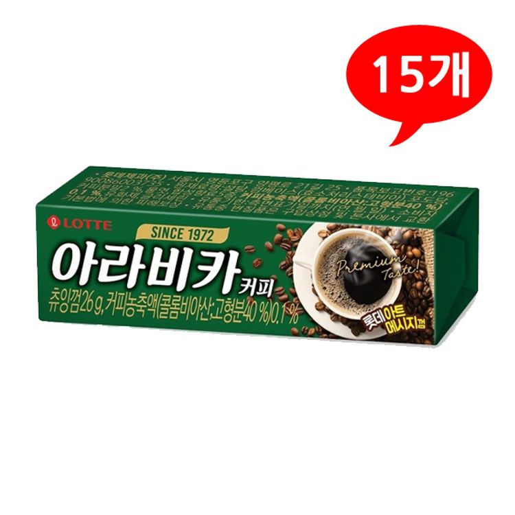 7207390 아라비카 커피껌 26gx15개 홈플러스 택배배송