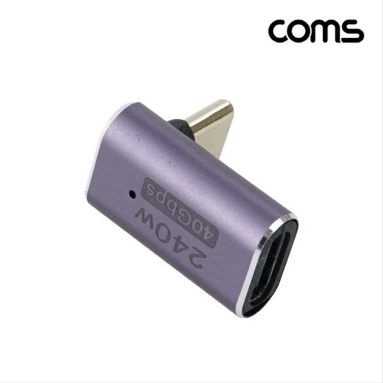 Usb 40 Typec 꺾임 젠더 Ctoc타입 Gen3 40gbps Ih629 홈플러스 택배배송