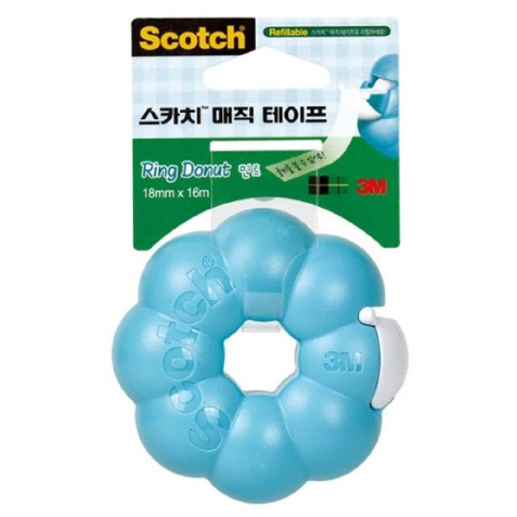 메모하는 N82410efd52 매직테이프 링도넛민트 1개 3m 쓰리엠 스카치 홈플러스 택배배송