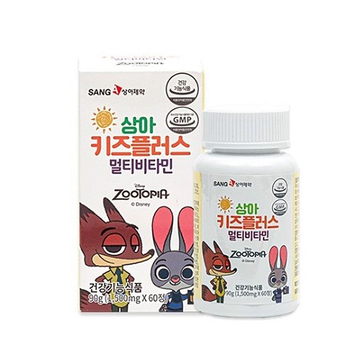상아제약 키즈 플러스 멀티 비타민 츄어블 60정 홈플러스 택배배송