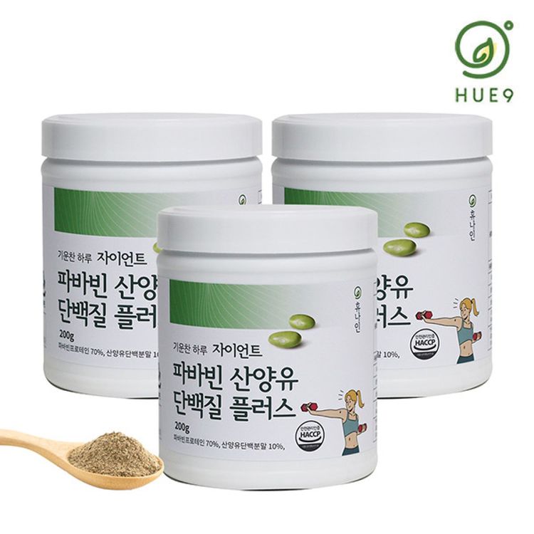 휴나인 자이언트 파바빈 산양유 단백질 분말 3박스박스당 200g 잠두콩 프로틴 홈플러스 택배배송