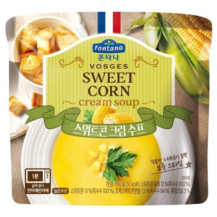 폰타나 스위트콘 크림수프 180g X 10개입 홈플러스 택배배송