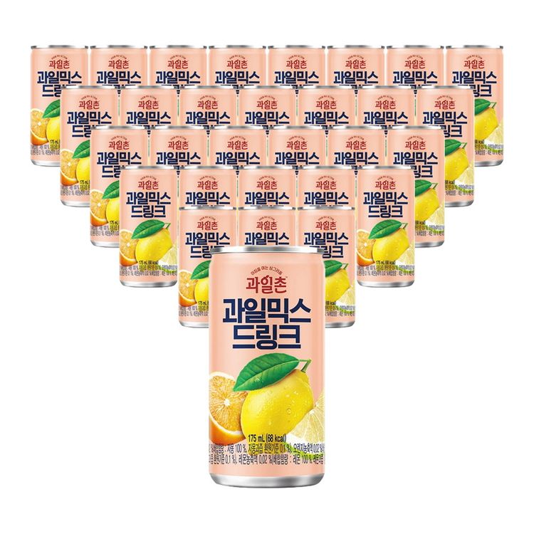 과일촌 과일믹스 드링크 175ml 30입 홈플러스 택배배송