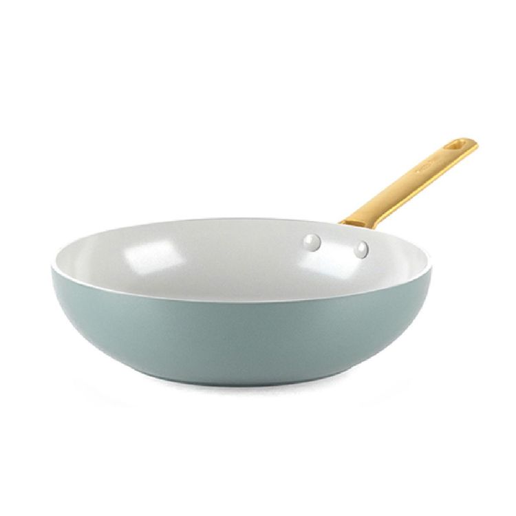 Greenpan 그린팬 파도바 세라믹코팅 웍 28cm 스모키 스카이 블루 홈플러스 택배배송