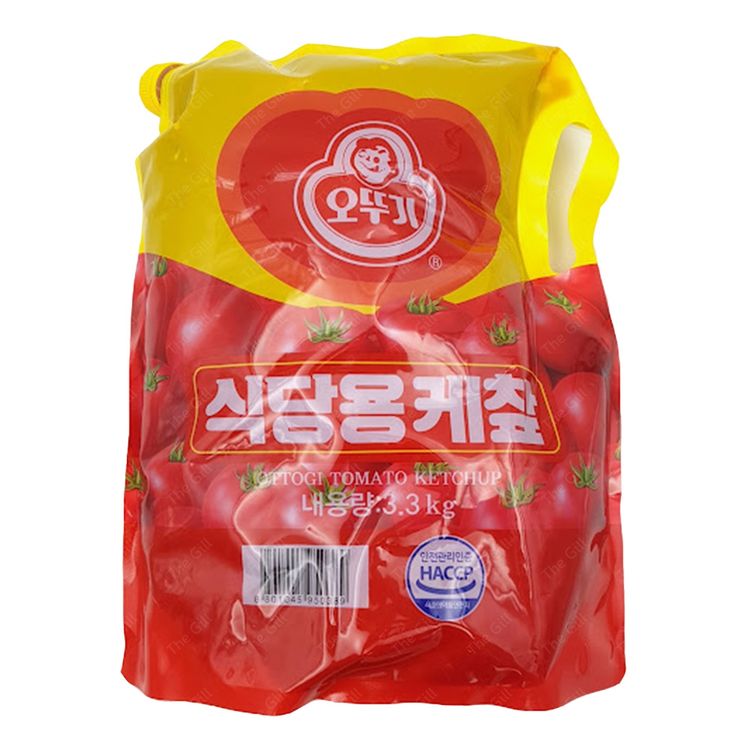 신선하이 식자재 오뚜기 케찹 스파우트팩 33kg 홈플러스 택배배송