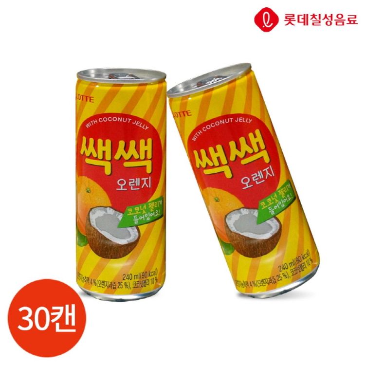 1013700 쌕쌕 오렌지 240mlx30캔 홈플러스 택배배송