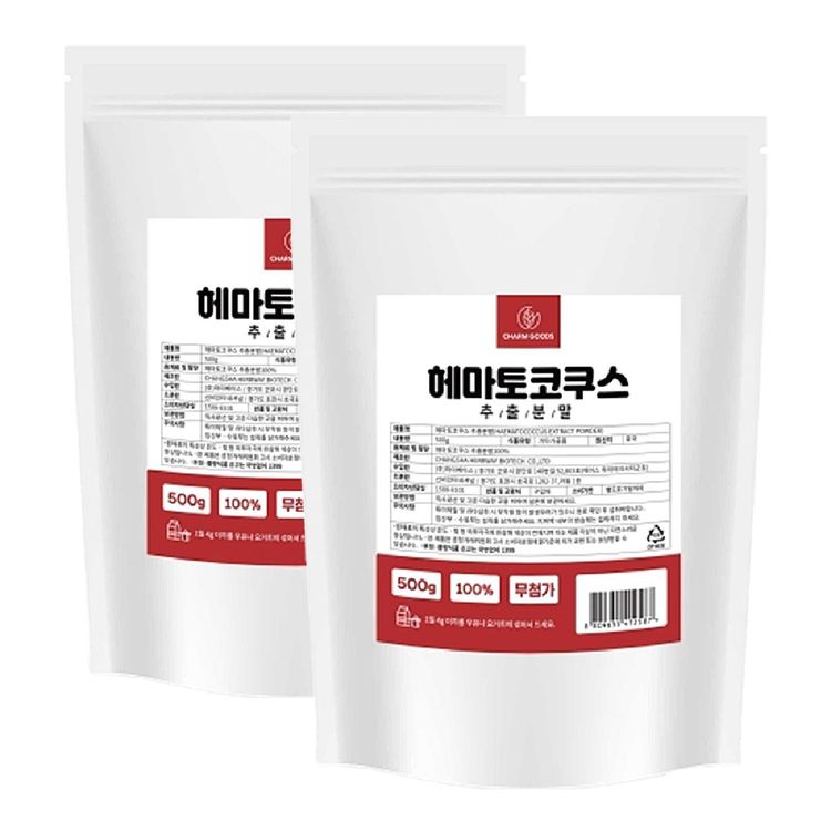 참굿스 헤마토코쿠스추출분말 500g X2통 홈플러스 택배배송