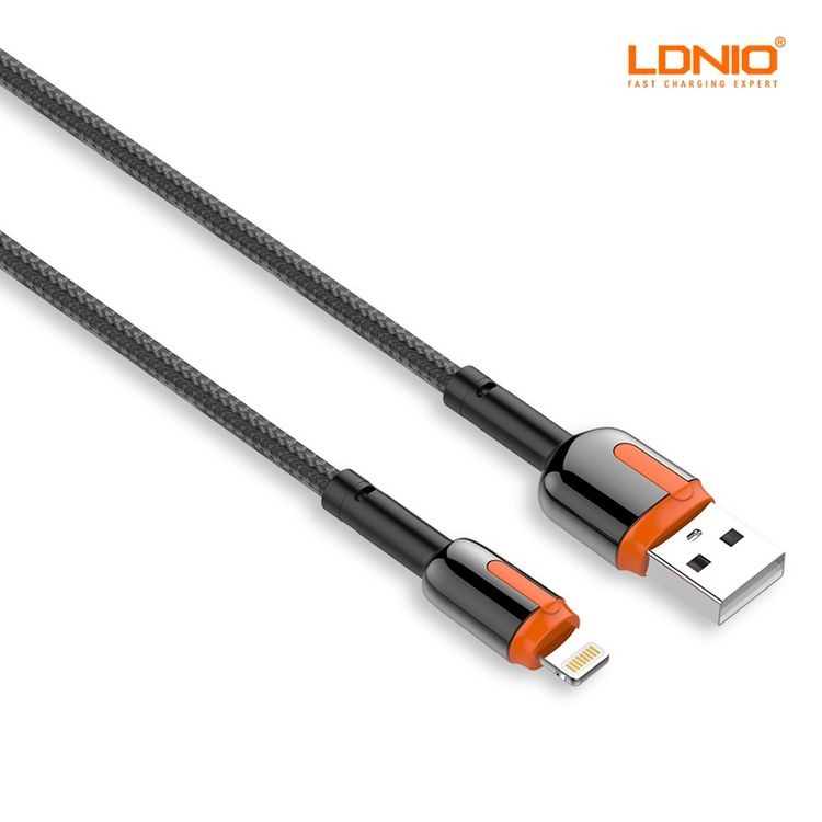 엘디니오 클래식 Pvc Usb 아이폰 8핀 고속 충전 케이블 1m 24a 오렌지 홈플러스 택배배송