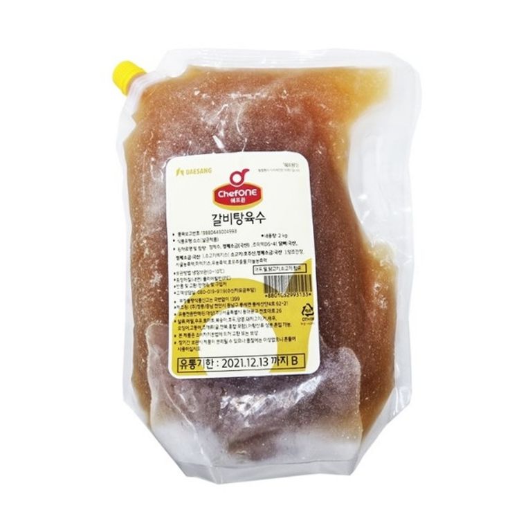 대상 쉐프원 갈비탕육수 2kg 홈플러스 택배배송