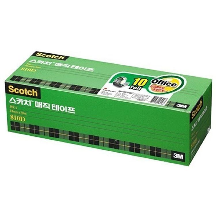 3m 실용적인 N7041528878 스카치 매직테이프 오피스팩 18mmx30m 810d 1 홈플러스 택배배송