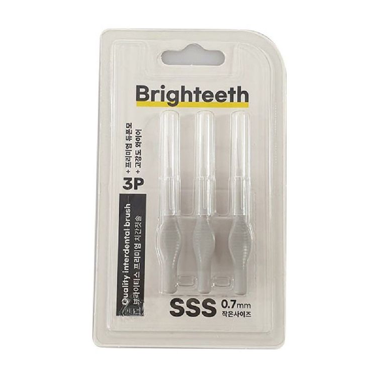 치간칫솔 치실 I타입 Sss 07mm 3개입 홈플러스 택배배송