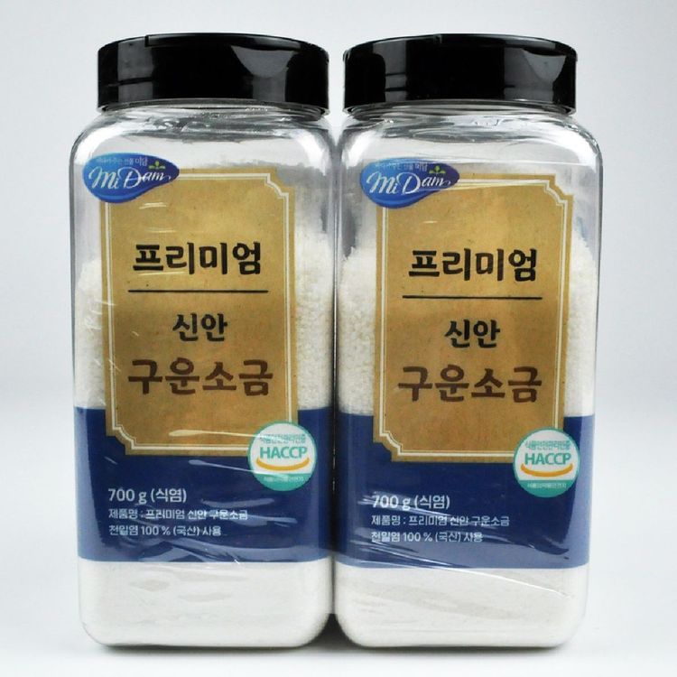 미담 신안 구운 천일염 700g X 2개 소금 홈플러스 택배배송