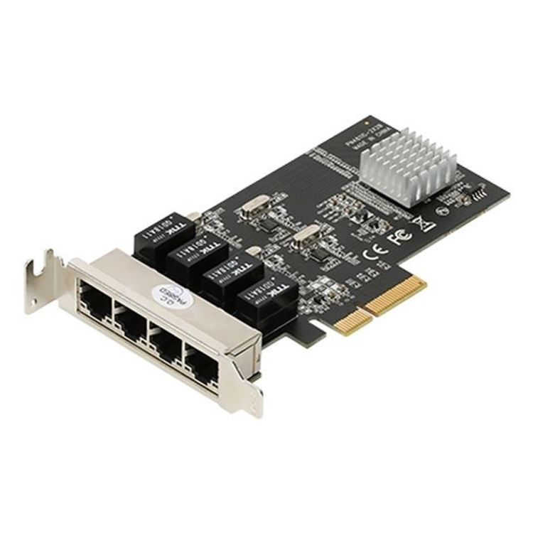 N 450 유선랜카드 Pci E 1000mbps 4포트 슬림pc겸용 홈플러스 택배배송