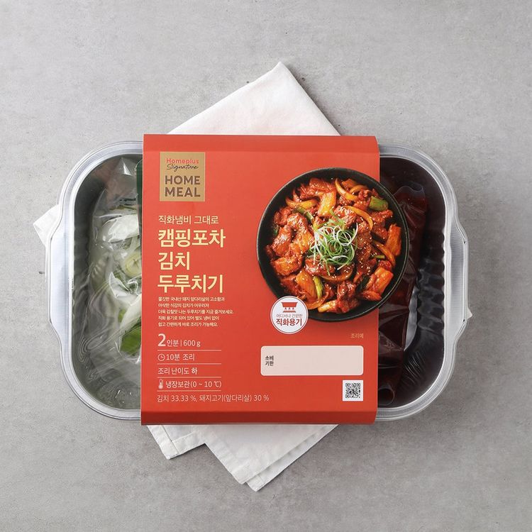 밀키트 홈플러스시그니처 홈밀 캠핑포차 직화 두루치기 600g 홈플러스