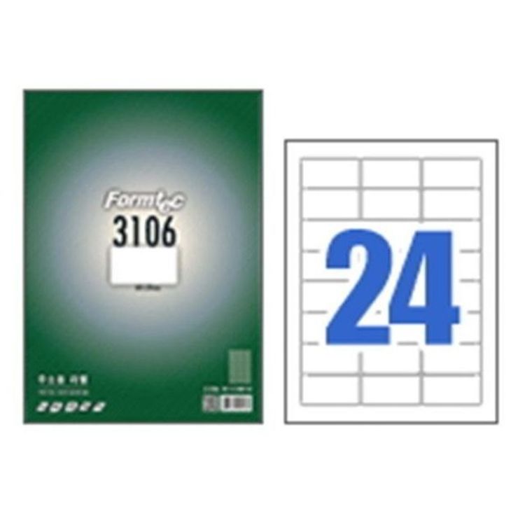 한국폼텍 실용적인 N704191dbe4 폼텍라벨지 3106 24칸 100매 홈플러스 택배배송