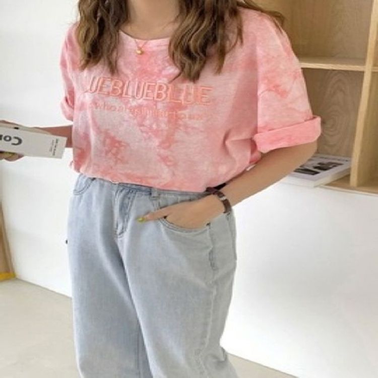 나염 실용적인 N6191979c76 그라데이션 티셔츠 루즈핏 여성의류 데일리룩 홈플러스 택배배송
